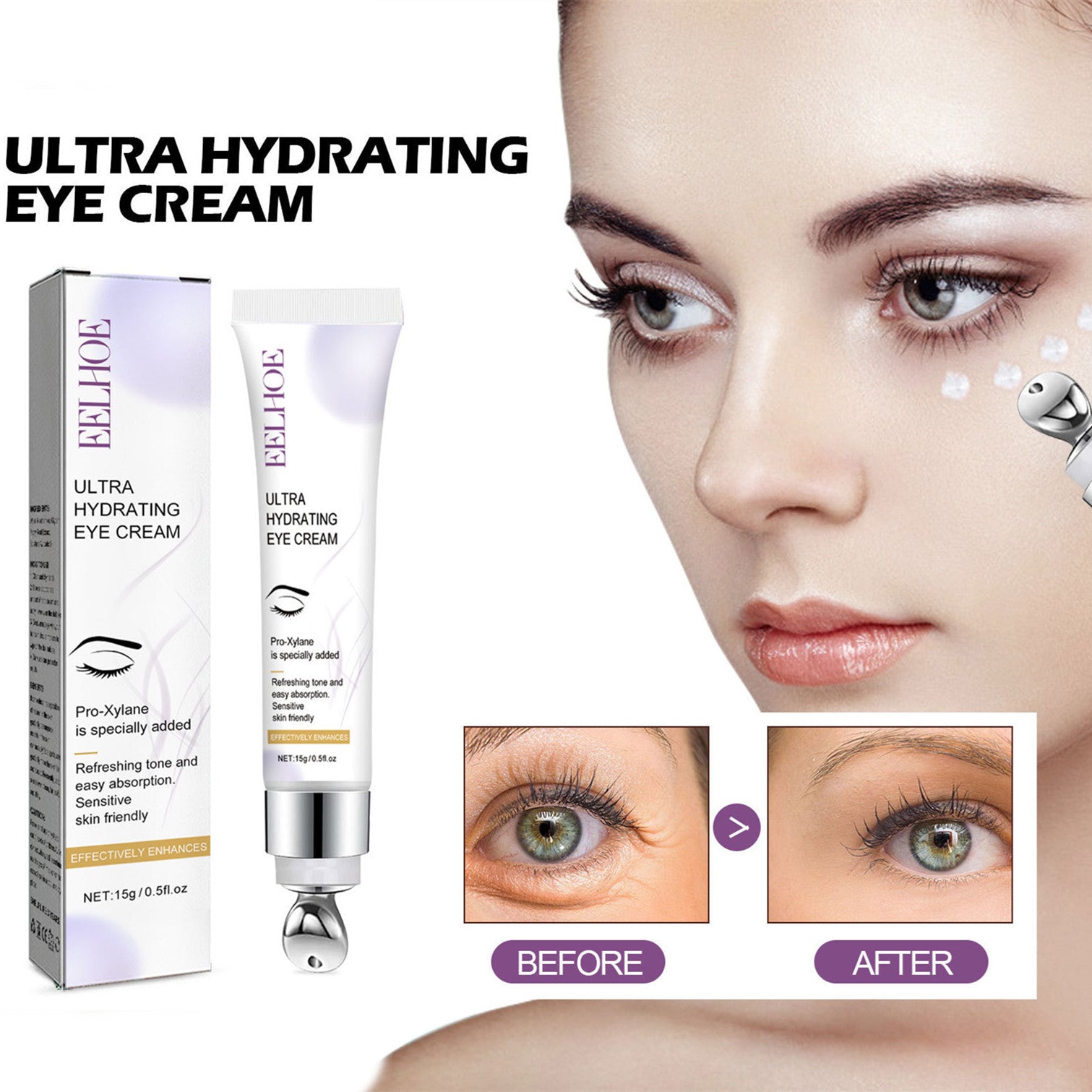 EELHOE Eye Cream – Lighten Eye Bags, Dark Circles, and Revitalize Your ...